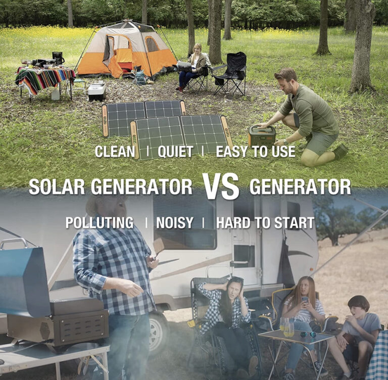 13 Best Solar Generators For Camping - Buyer's Guide - Maps Over Coffee